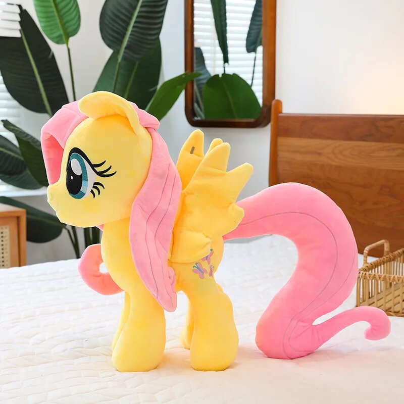 My Little Pony Плюшевые Куклы Твайлайт Спаркл, Флаттершай, Пинки Пай yellow, 40cm