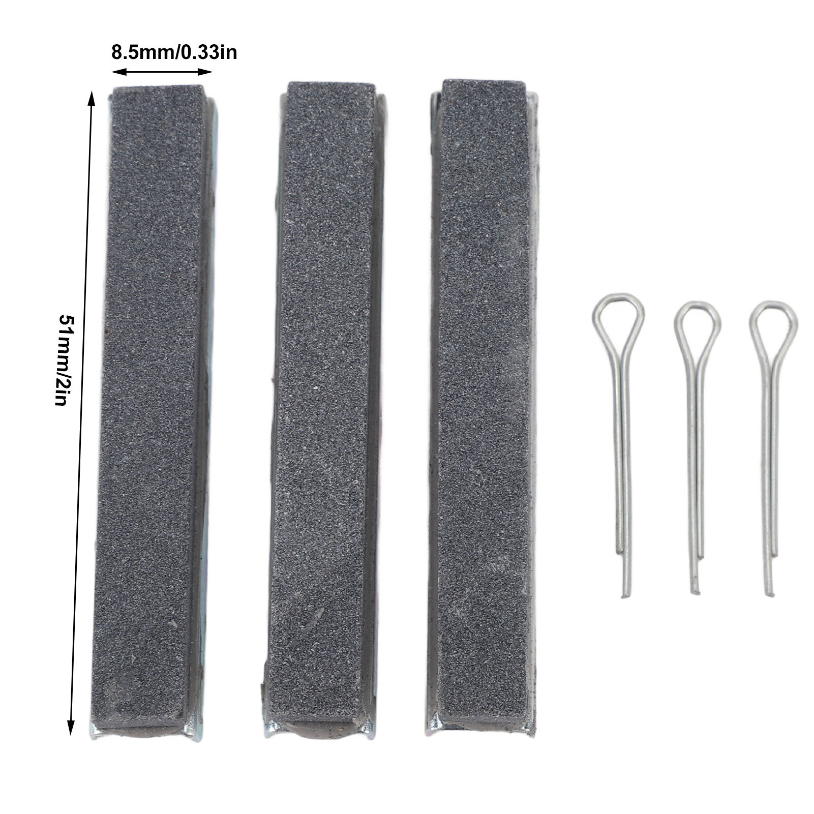 3PCS цилиндр двигателя хонинговальный камень прочная конструкция 3 кулачковый цилиндр хонинговальный камень инструмент 2 дюйма