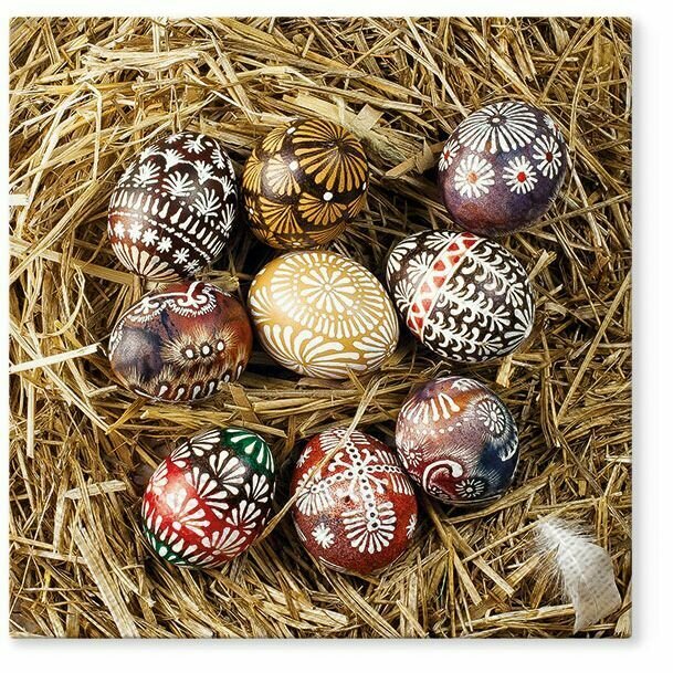 Салфетки PAW Decor Collection "Lunch", Tete-a-tete, Пасха, трехслойные, для декупажа, 20 шт