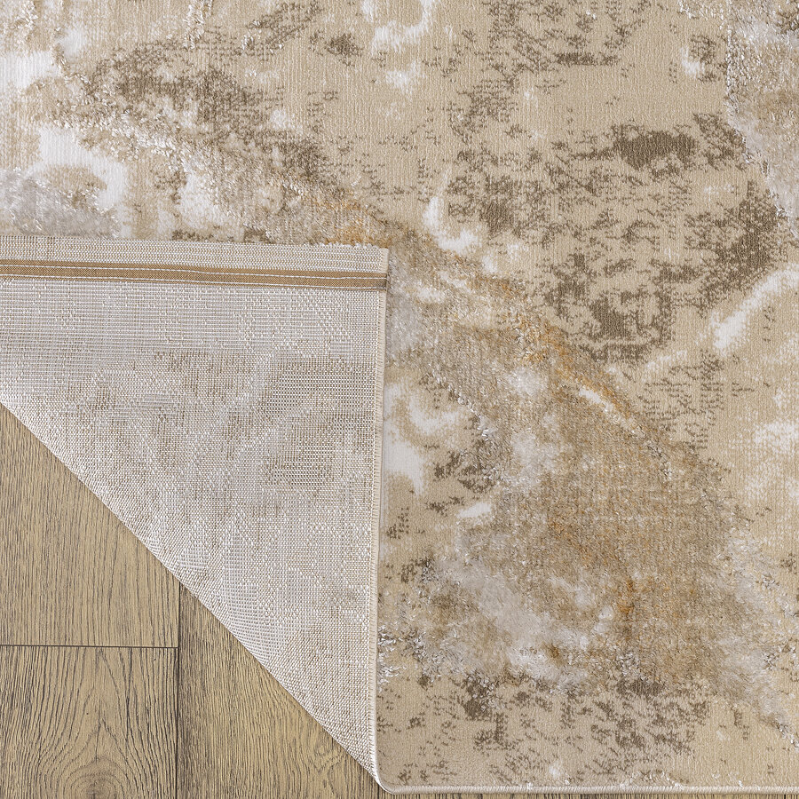 Ковер, Прямой, Бежевый, Золотисто-жёлтый, Серый, Коричневый, Современный, на пол, в гостиную, спальню, в ассортименте (80 см. на 150 см.)