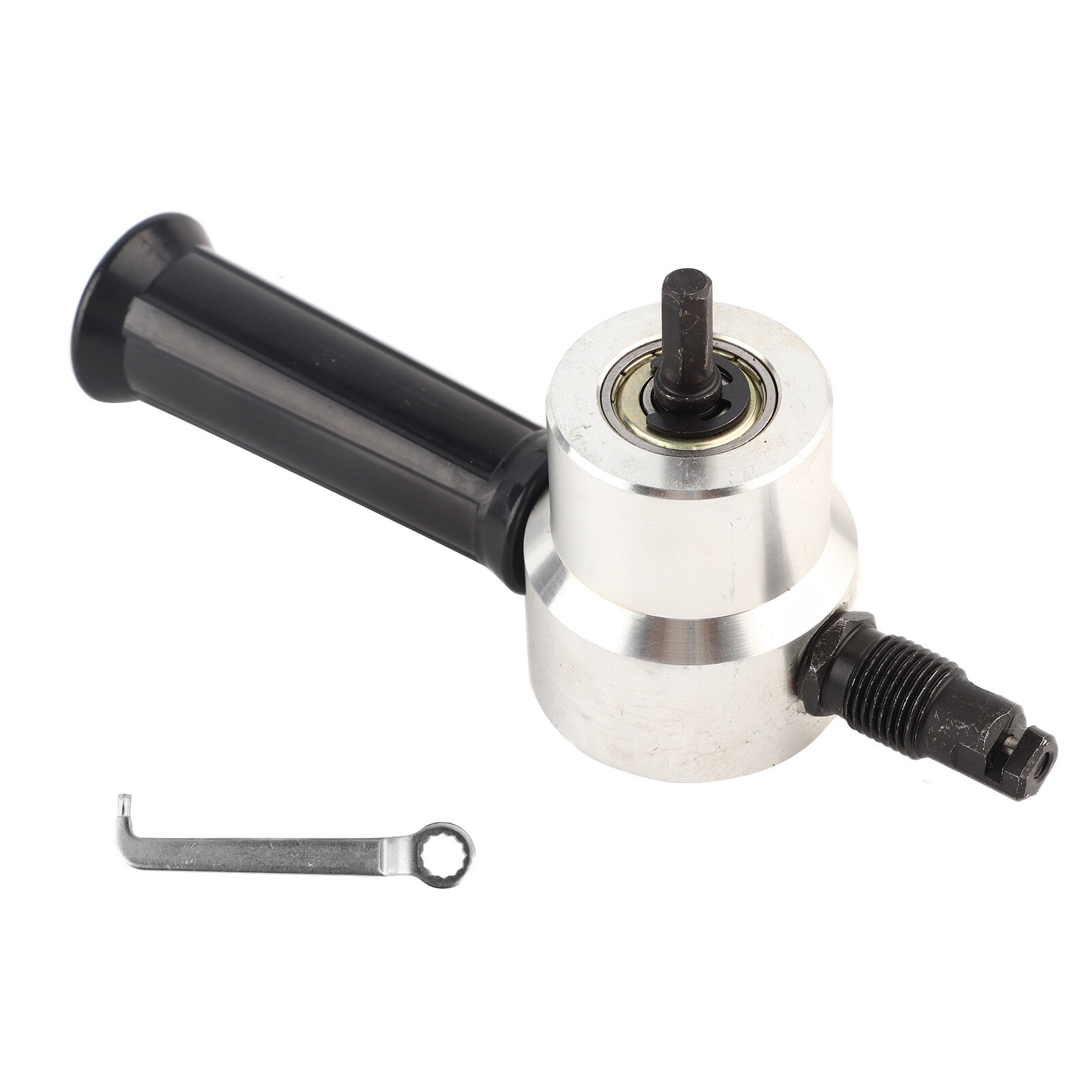 Металлорежущий инструмент, листорез с поворотным механизмом, эффективный, двусторонний, для резки листового металла.