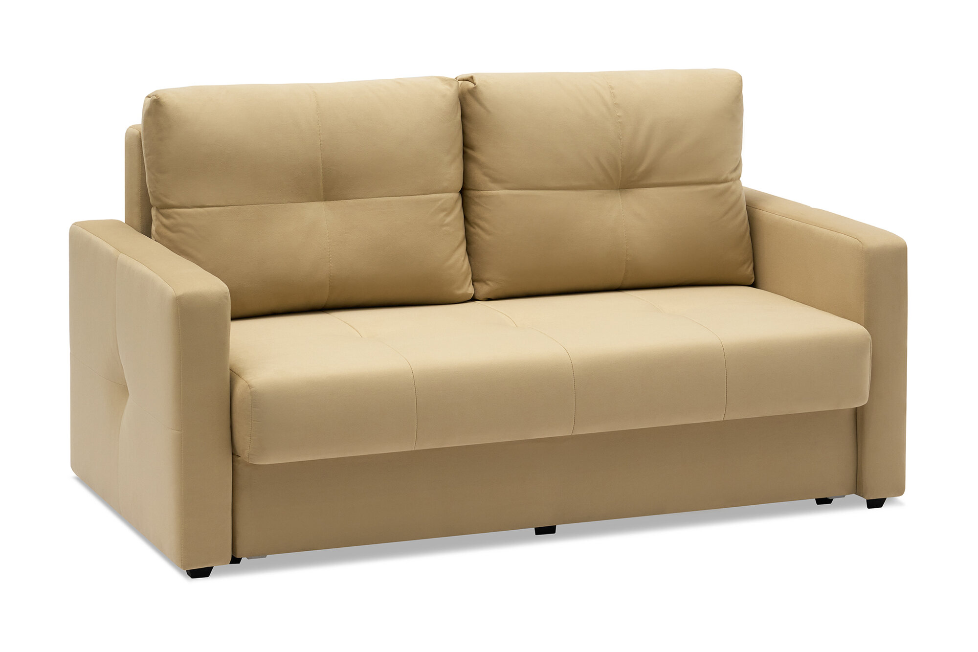 Диван раскладной двухместный Нонтон Вита, пантограф, светло-бежевый, 164 см