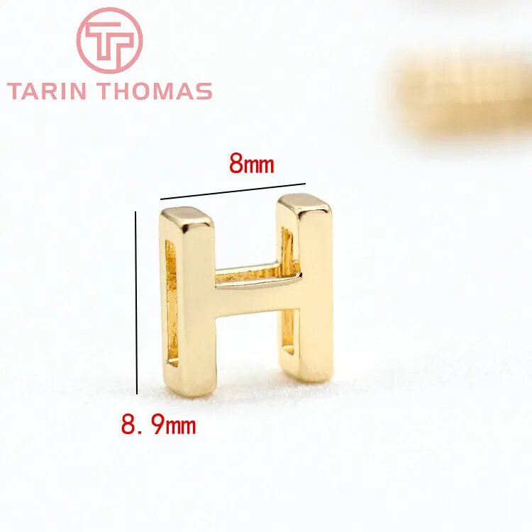 Буква H TARIN THOMAS, 24K позолота, 7215-H