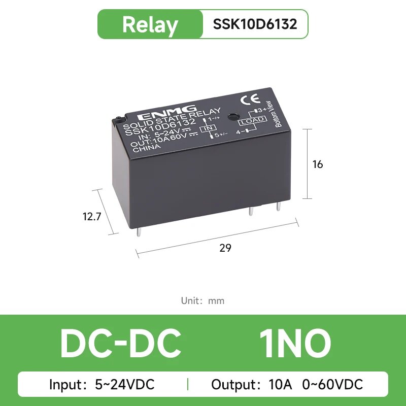 Реле твердотельное ENMG SSK 5В 12В 24В