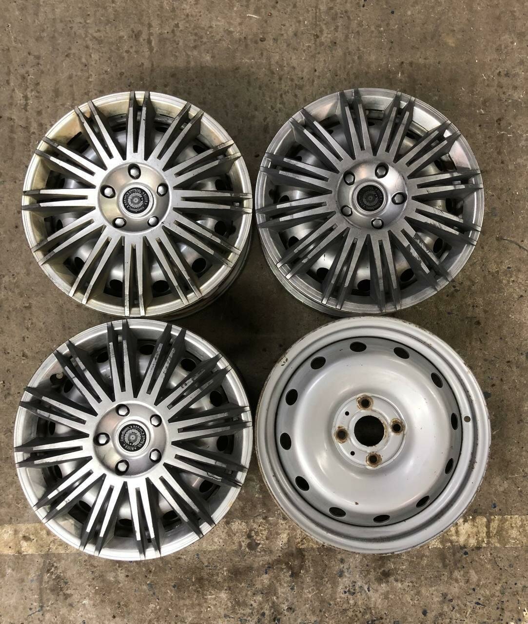 Колесные диски Штампованные 15x6 PCD 4x100 D54.1 ET48 (Реплика)