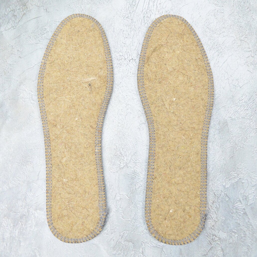 Зимние войлочные стельки <бренд> ATA Comfort 5мм, тепло и износостойкость