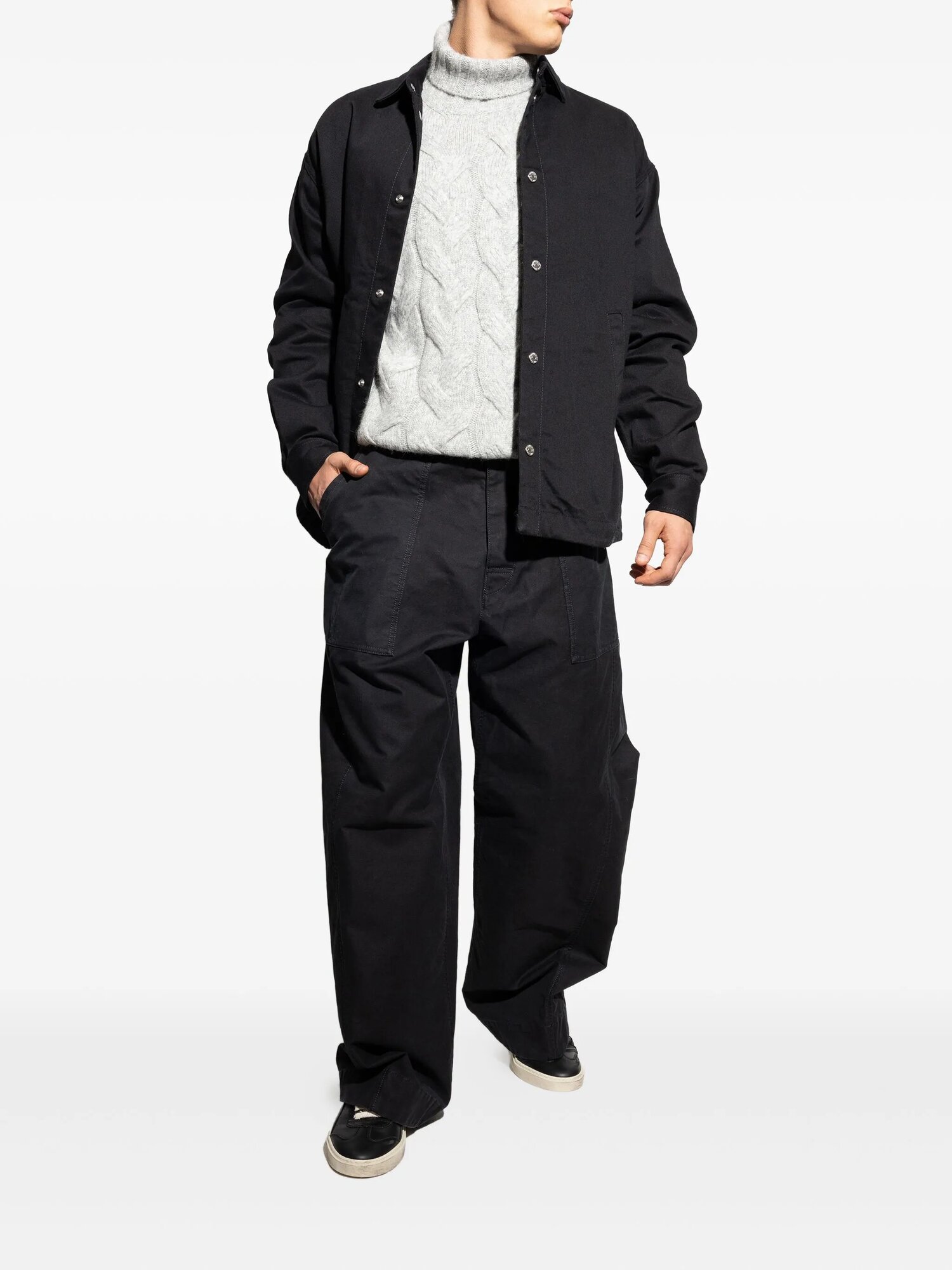 Куртка DSQUARED2, размер XL, black/black — фото 1