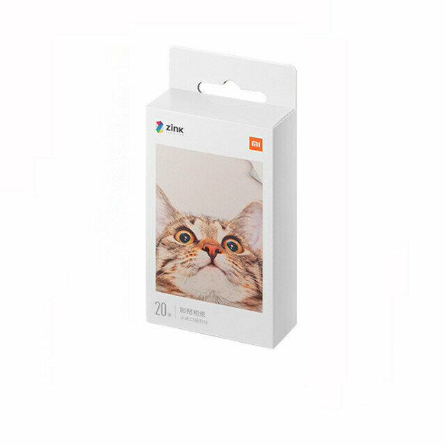 Фотобумага для фотопринтера Xiaomi AR ZINK photo paper, 20 штук