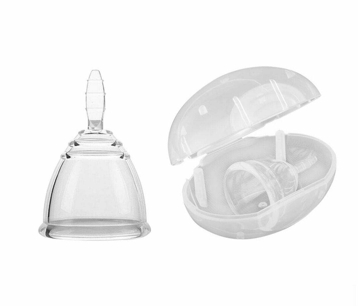 Гигиеническая менструальная чаша в индивидуальном футляре, размер M