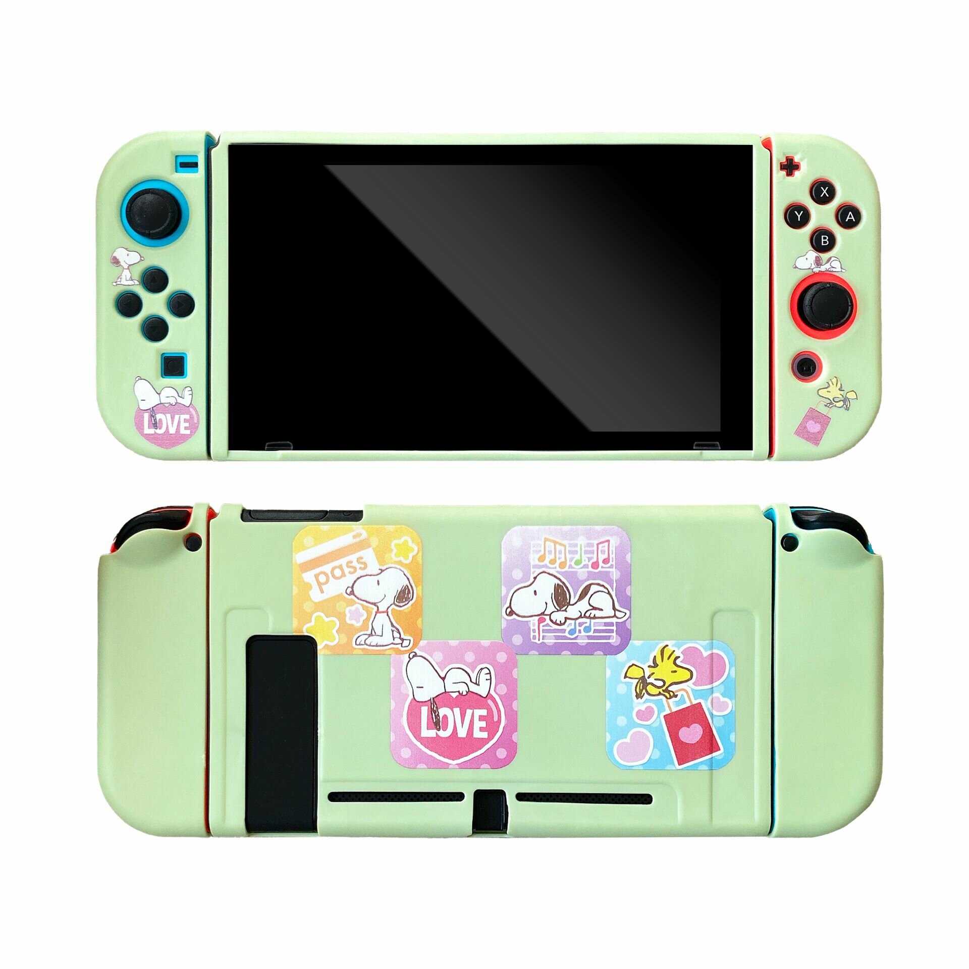 Защитная сумка для хранения Nintendo Switch, защитная оболочка для основной консоли, милая фиолетовая сумочка из мультфильма, подарок для девочек