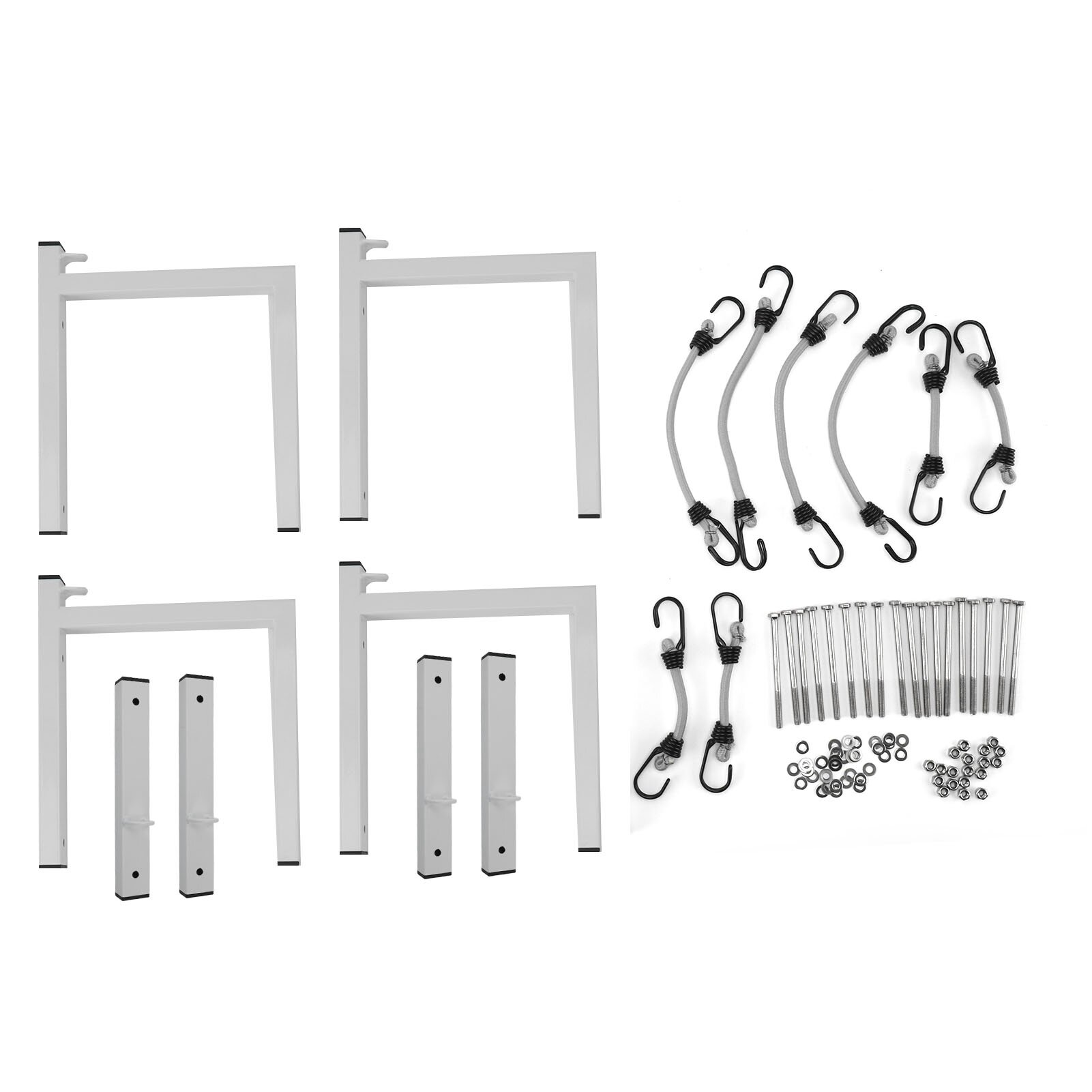 Стойка для лестницы, стальная, для прицепа