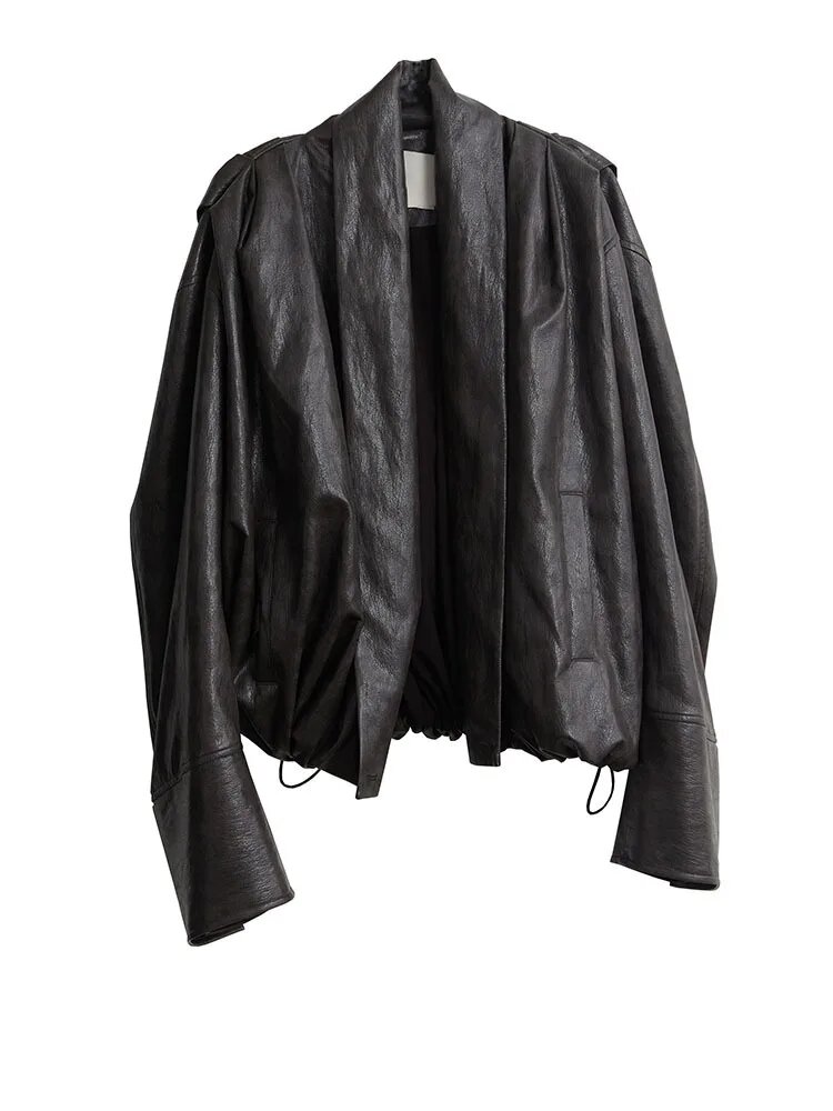 Куртка кожаная