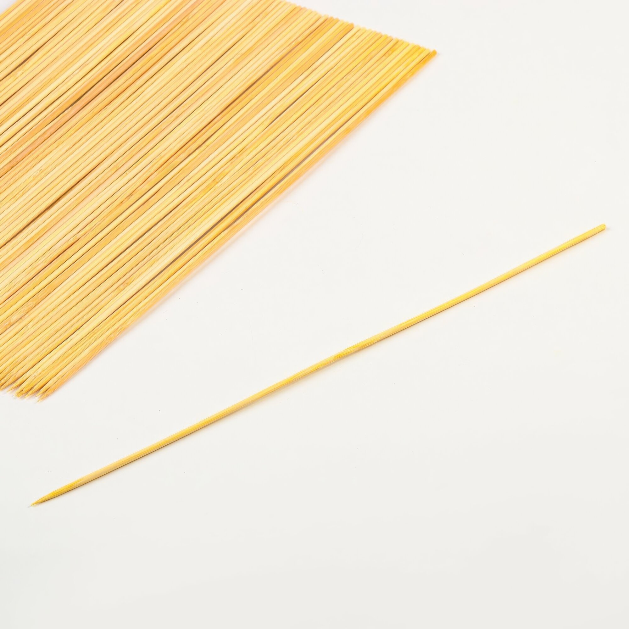 Набор деревянных палочек для декора ЛАС играс, 100 шт, 1 × 9 × 30 см