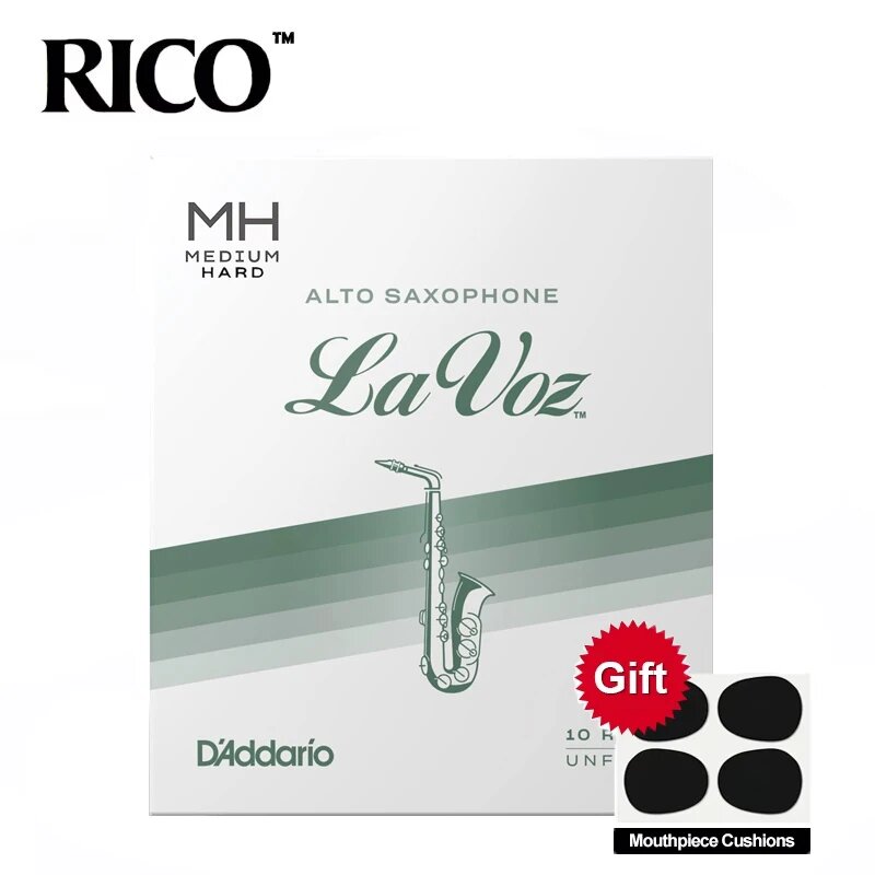 RICO La Voz Трости для альт-саксофона, средне-мягкие/средние, 10 шт.