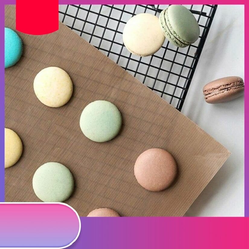 Антипригарный многоразовый коврик для выпечки, запекания/ Многоразовый коврик тефлоновый