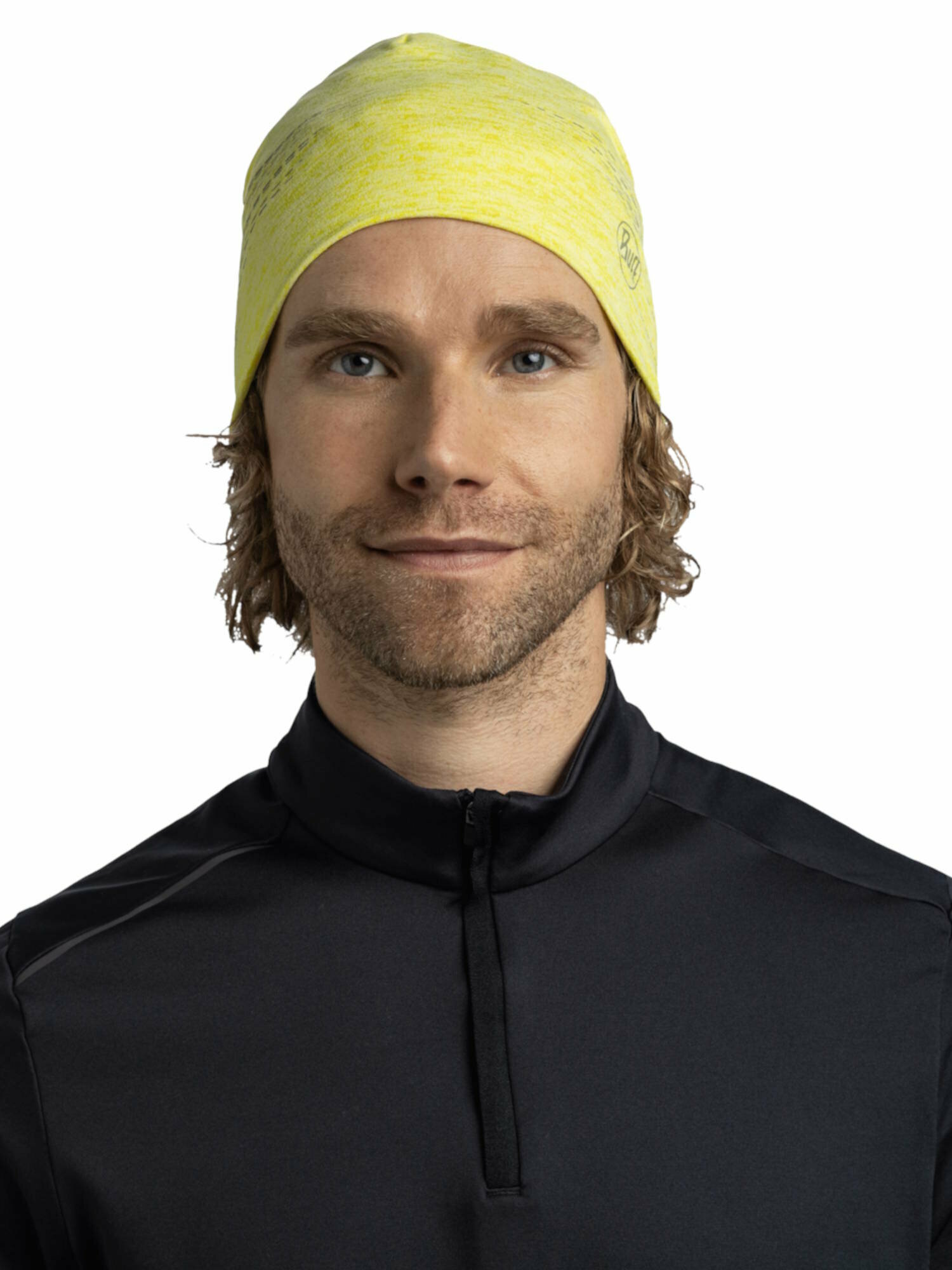 Шапка Buff Dryflx hat для взрослых и детей, размер OneSize, желтый — фото 1