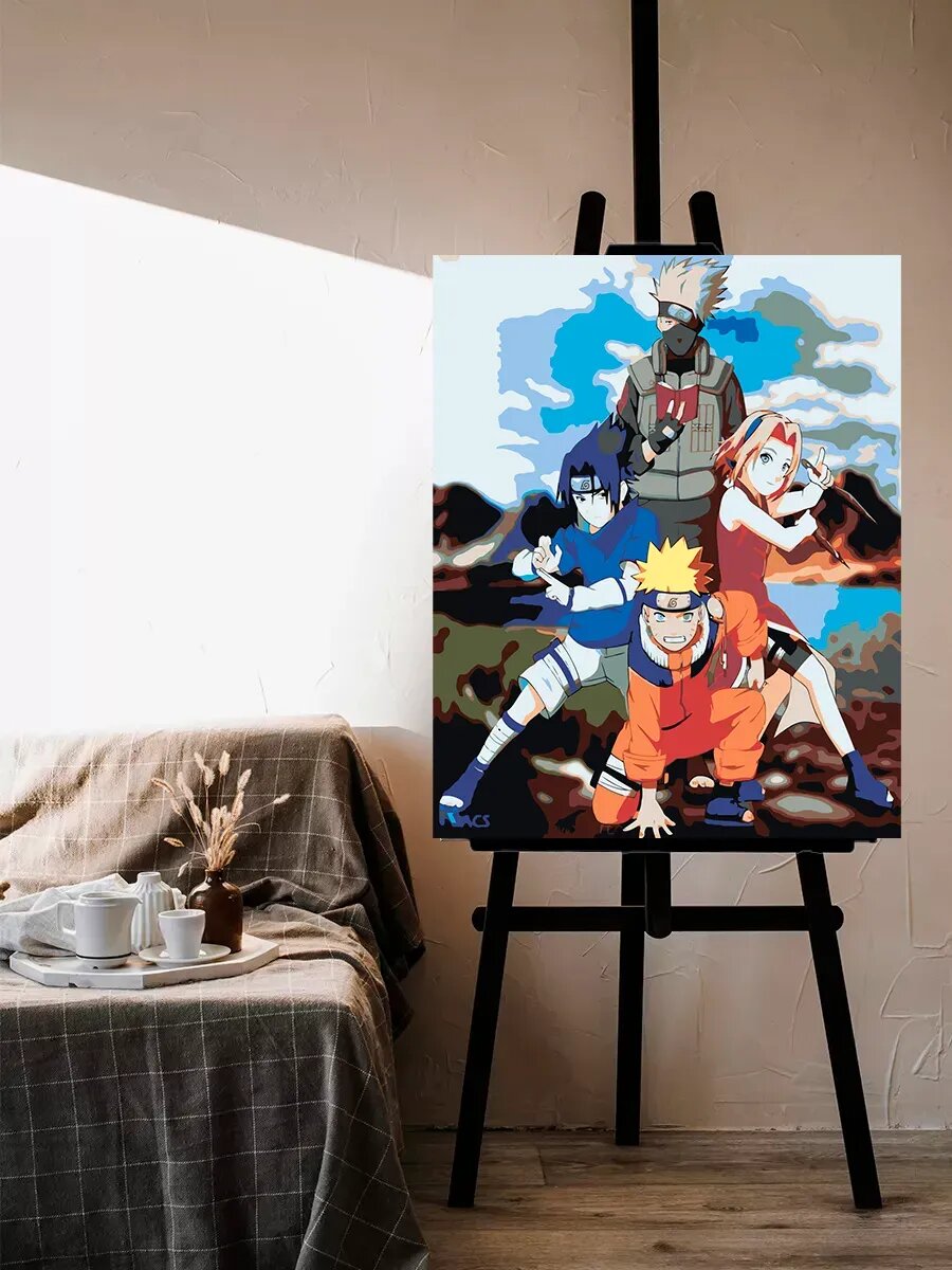 Картина по номерам Наруто