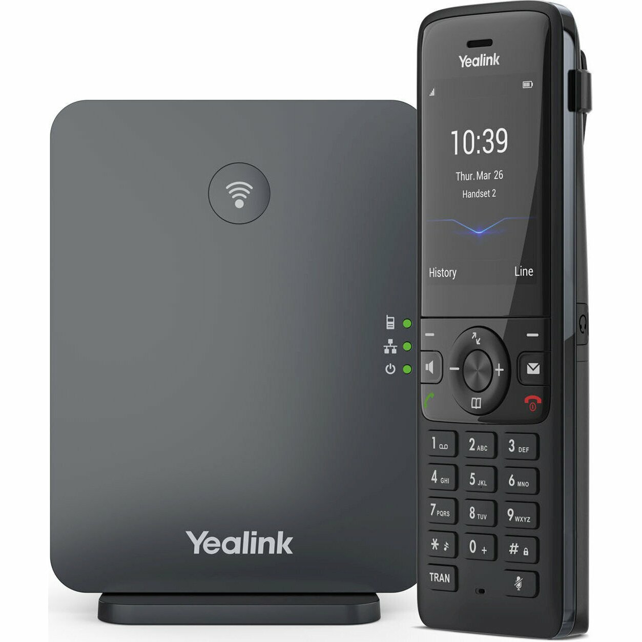 Телефон стационарный YEALINK SIP W78P черный