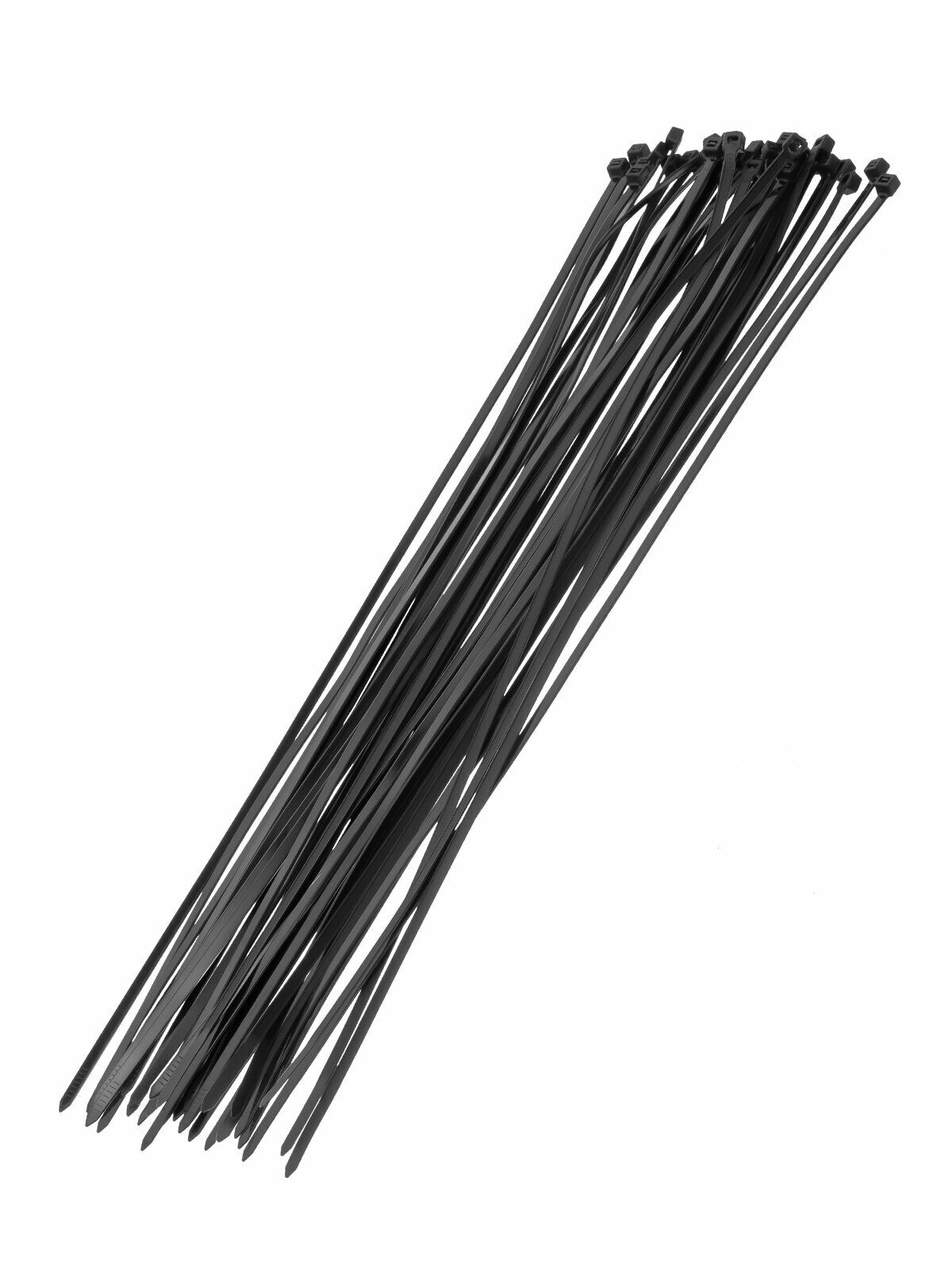 Хомуты Сибртех 500 х 4, 8 мм, пластиковые, черные, 50 шт 45568