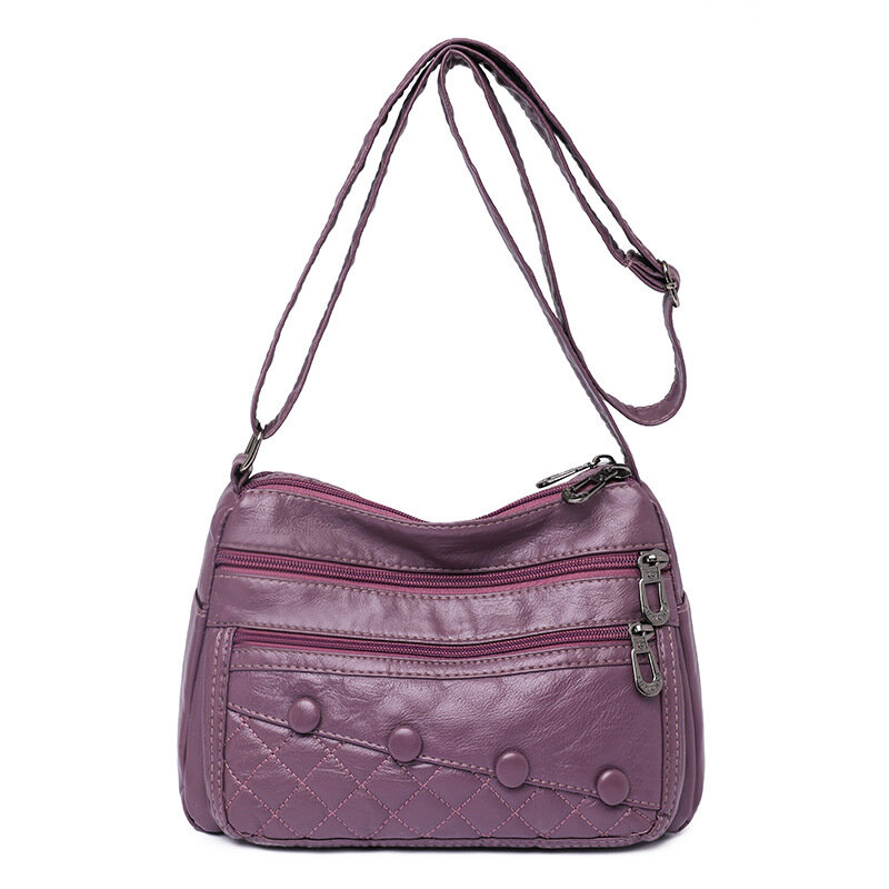 Популярная маленькая квадратная сумка на пуговицах, популярная в 2025 году трансграничная подарочная сумка для мамы, креативная сумка через плечо с ромбом на одно плечо, женская сумка с вышивкой