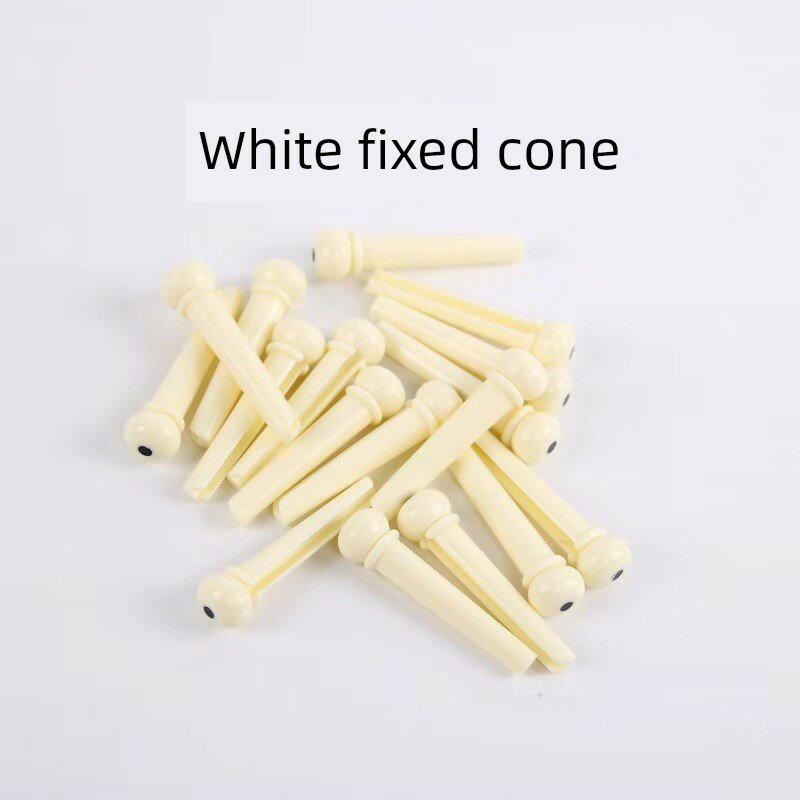 Крепления для струн акустической гитары, шпильки для струн, концевики для струн, натяжители струн, белые и черные