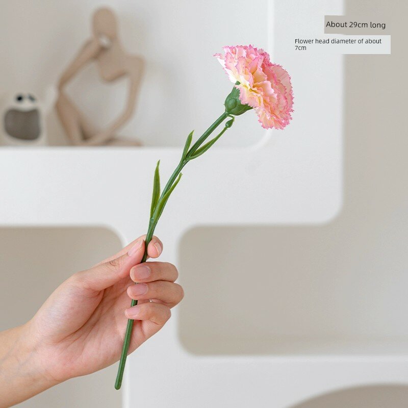 Маленькая гвоздика, искусственный цветочный букет, цветочная композиция, пластиковый цветок, украшение для дома,