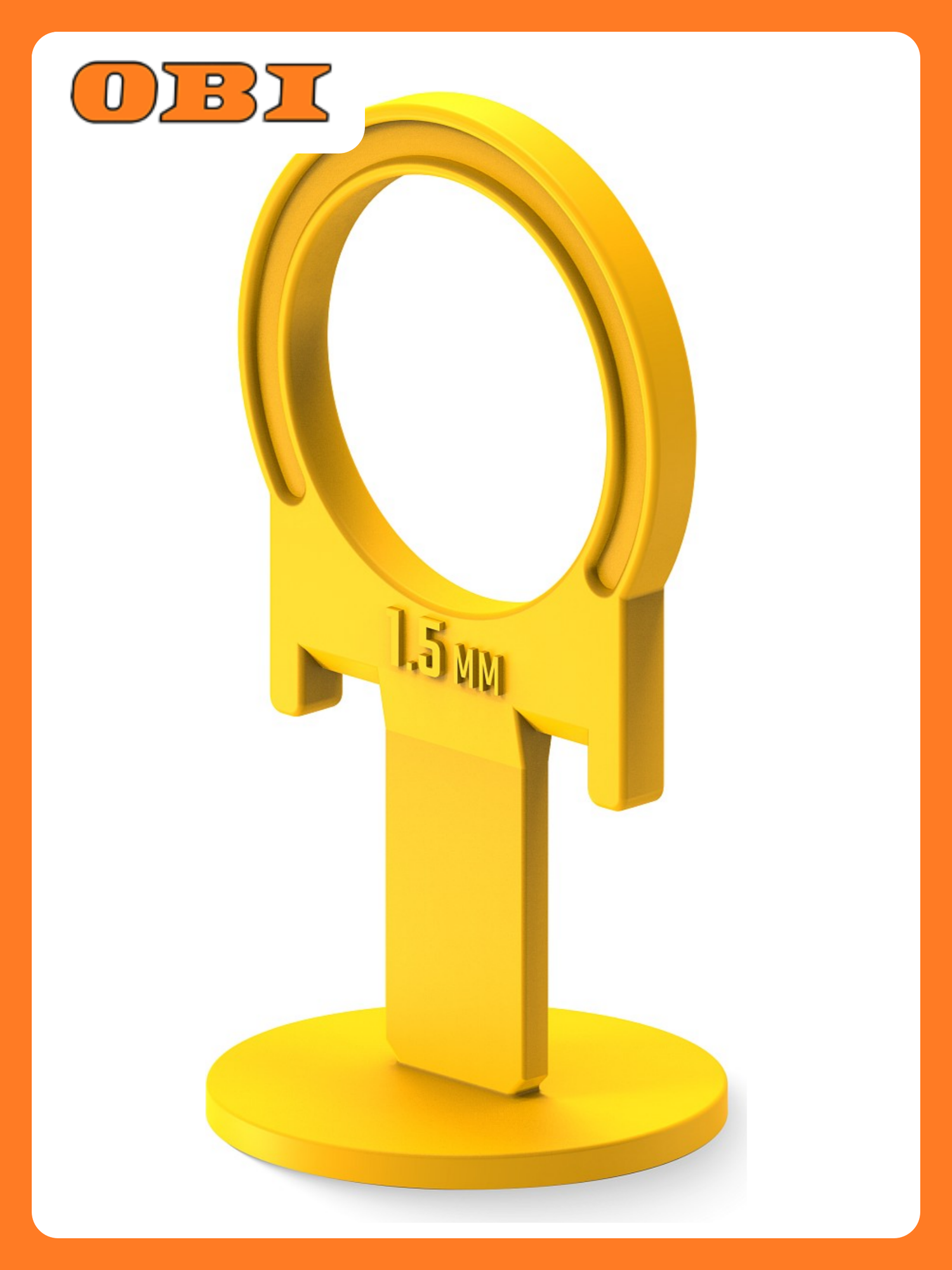 СВП Зажим кольцо, 1,5 мм, 100 шт, система выравнивания плитки