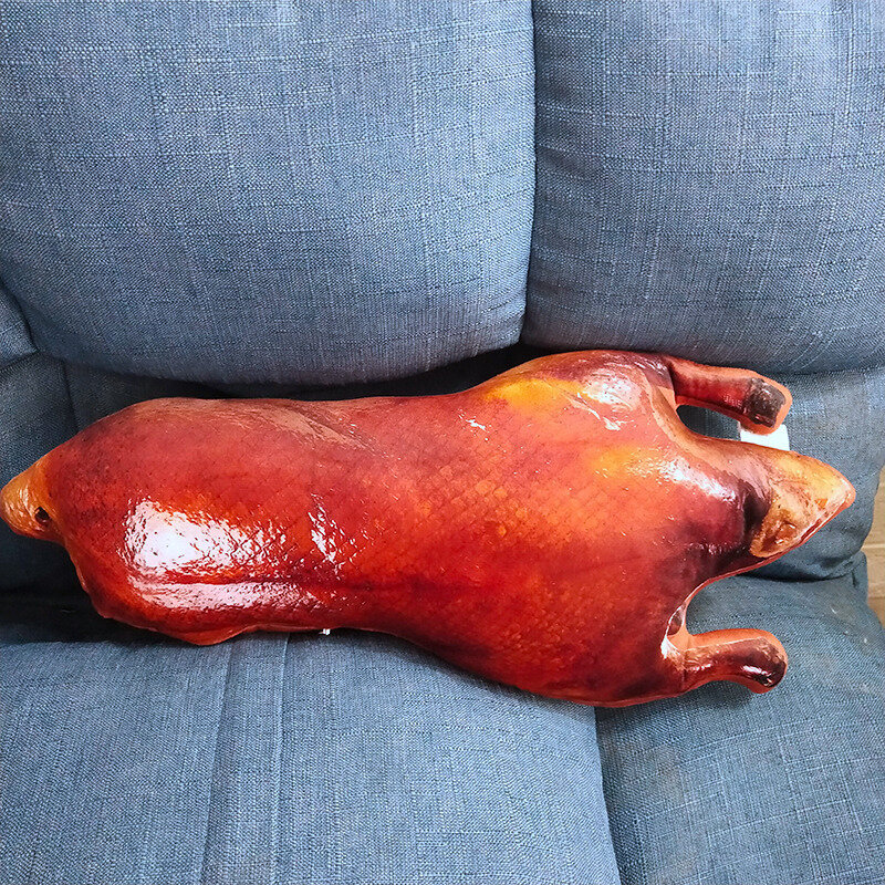 Креативное моделирование свиной свинины свиной Подушка плюшевая игрушка жареная утка стейк кукла Забавный подарок на