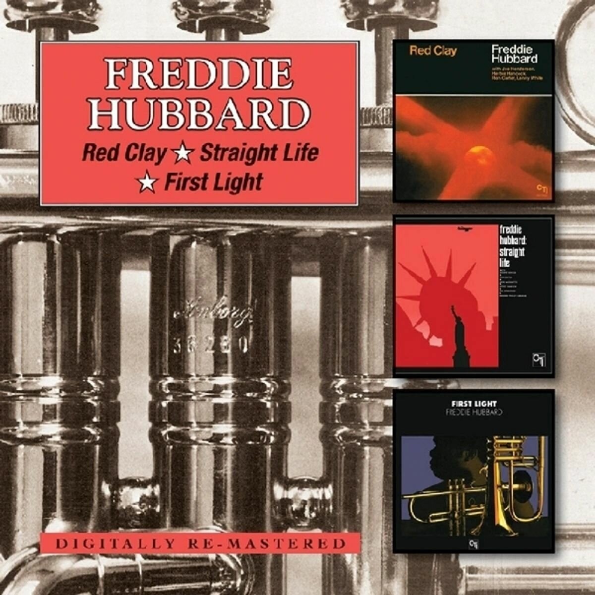 CD диск Freddie Hubbard - Red Clay/ Straight Life/ First (2CD) 2014, Jewel case