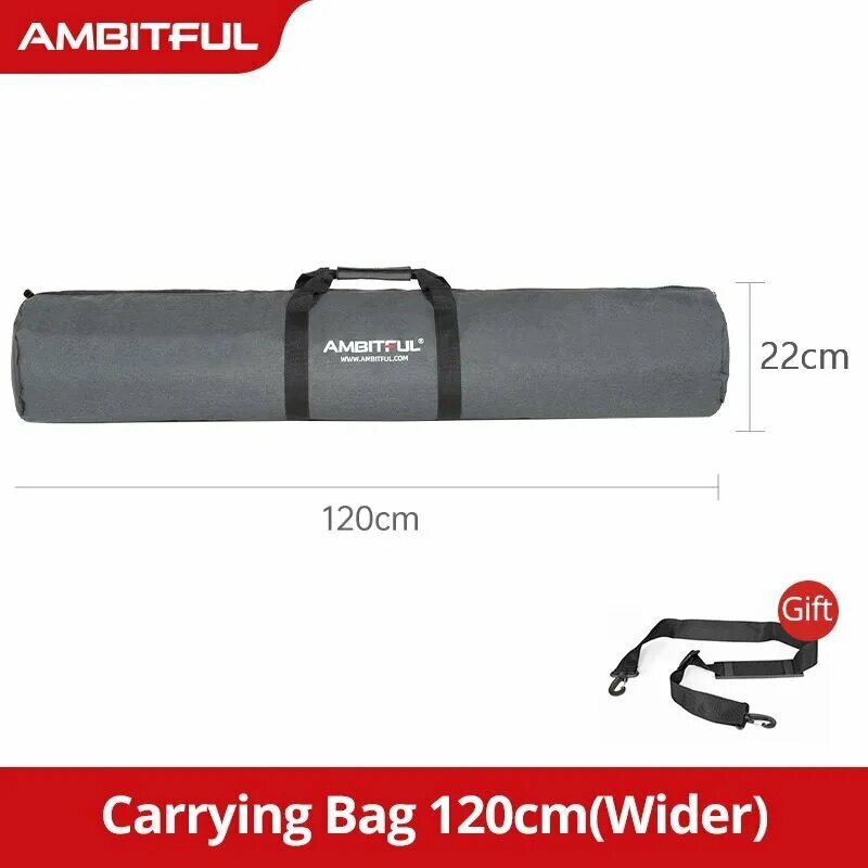 AMBITFUL TB PRO 120см с прокладкой Портативная сумка Портативный плечевой ремень