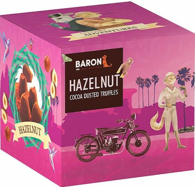 Трюфели BARON Французские с дробленым фундуком 150г