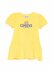 Платье MOSCHINO Puffed-sleeves dress, размер 86, Желтый