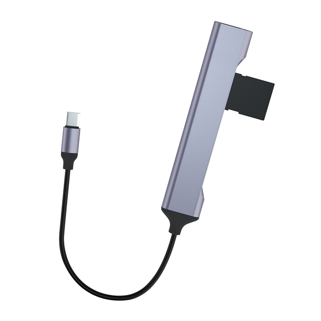 Aluminum Alloy Type C Card Reader USB C to MSM2/USB Card Readers