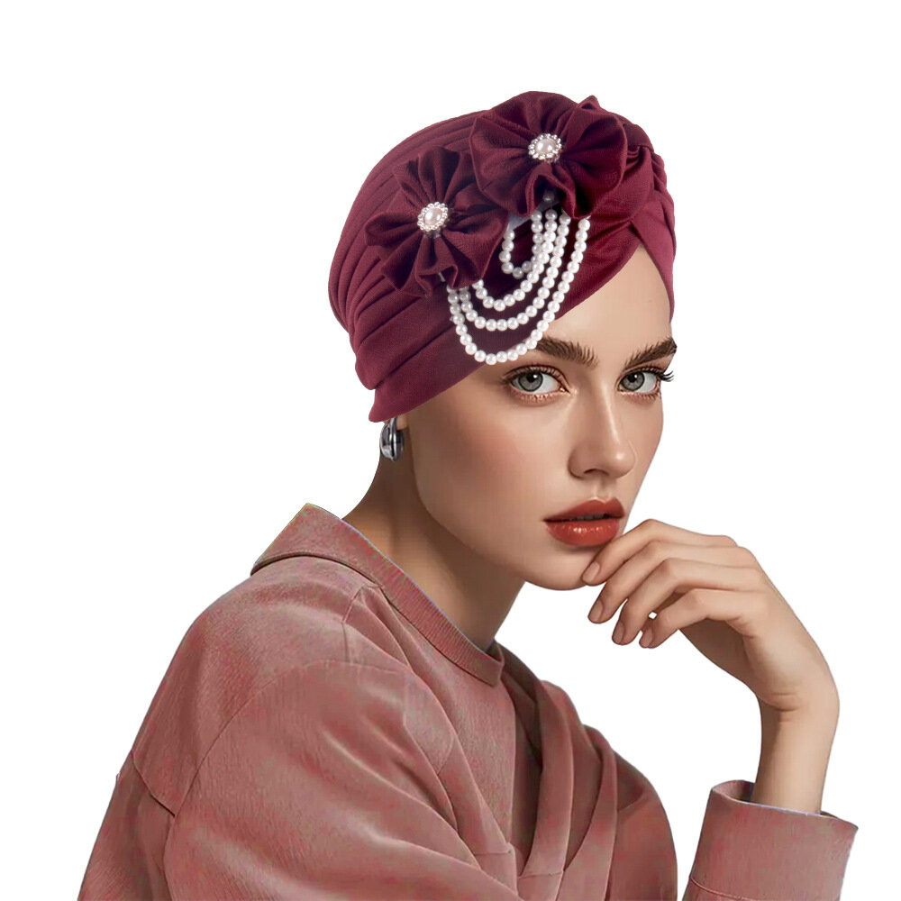 DIY Кепка Новая Тюрбан Бисер Африка Индия Фабрика