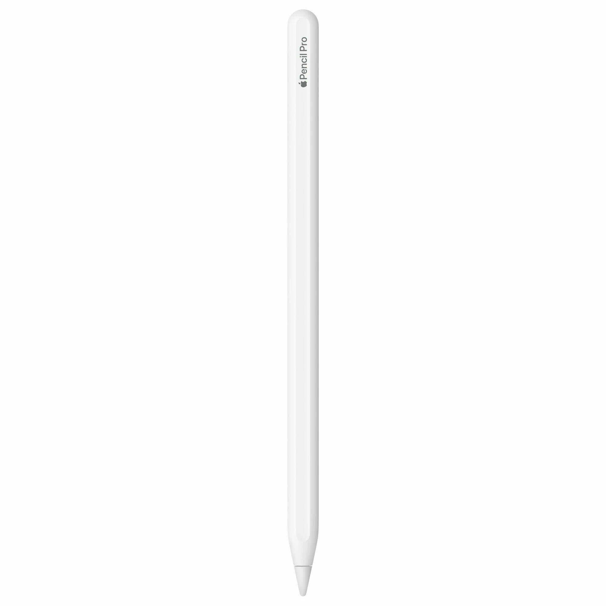 Стилус Apple Pencil Pro, для iPad Pro/Air, белый, 19 г, 4096 уровней нажатия