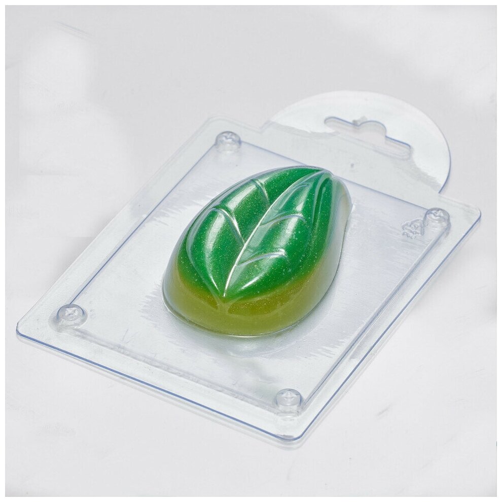 Формочка для шоколада : "Майский лист для мылапластиковая форма для мыла и шоколада"