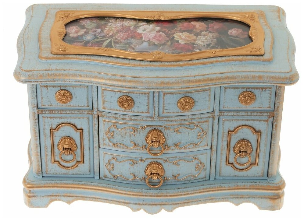 Шкатулка музыкальная, 21,5*12*14см KSM-219596