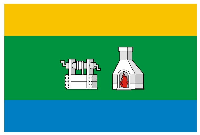 Флаг города Екатеринбург 70х105 см