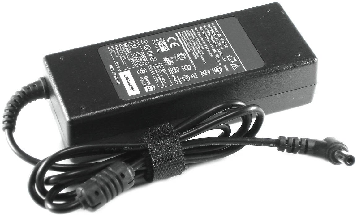 Блок питания (сетевой адаптер) LiteOn для ноутбуков Asus 19V 4.74A 90W 5.5x2.5 мм черный, с сетевым кабелем