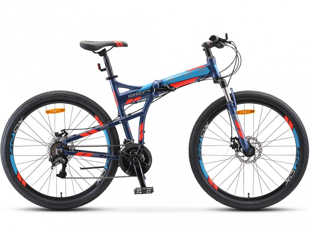 Велосипед Стелс Pilot 950 MDм (рама 17,5", темно-синий)