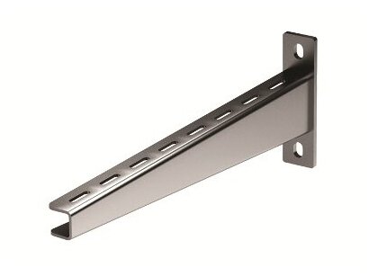 Консоль настенная DKC 300 мм, усиленная, покрытие цинк