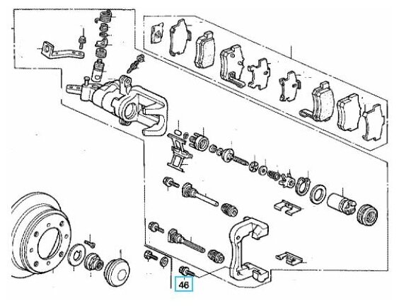 Болт с фланцем 10х25; Артикул Honda: 90103SN7003 (Оригинал)
