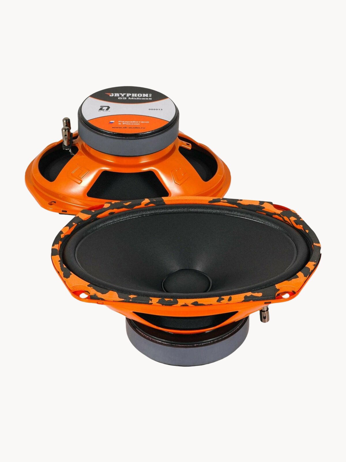Динамики автомобильные мидбас овалы DL Audio Gryphon Pro 69 MidBass пара