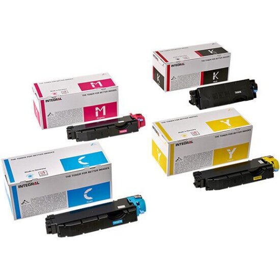 Тонер-картридж Integral (Германия) TK-5270K с чипом для Kyocera 8000 страниц