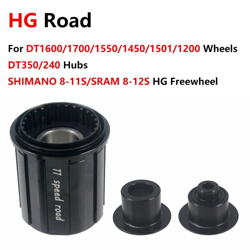 Драйвер HG Freehub Heppe черный для DT Swiss 240 350 HG Road