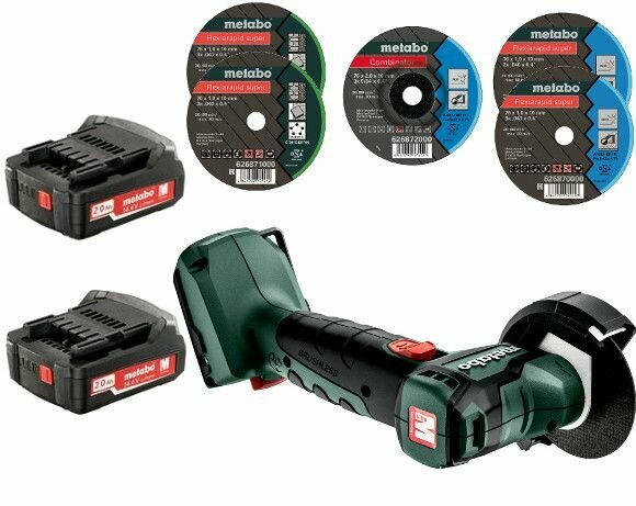 Аккумуляторная УШМ METABO CC 12 BL 600348500