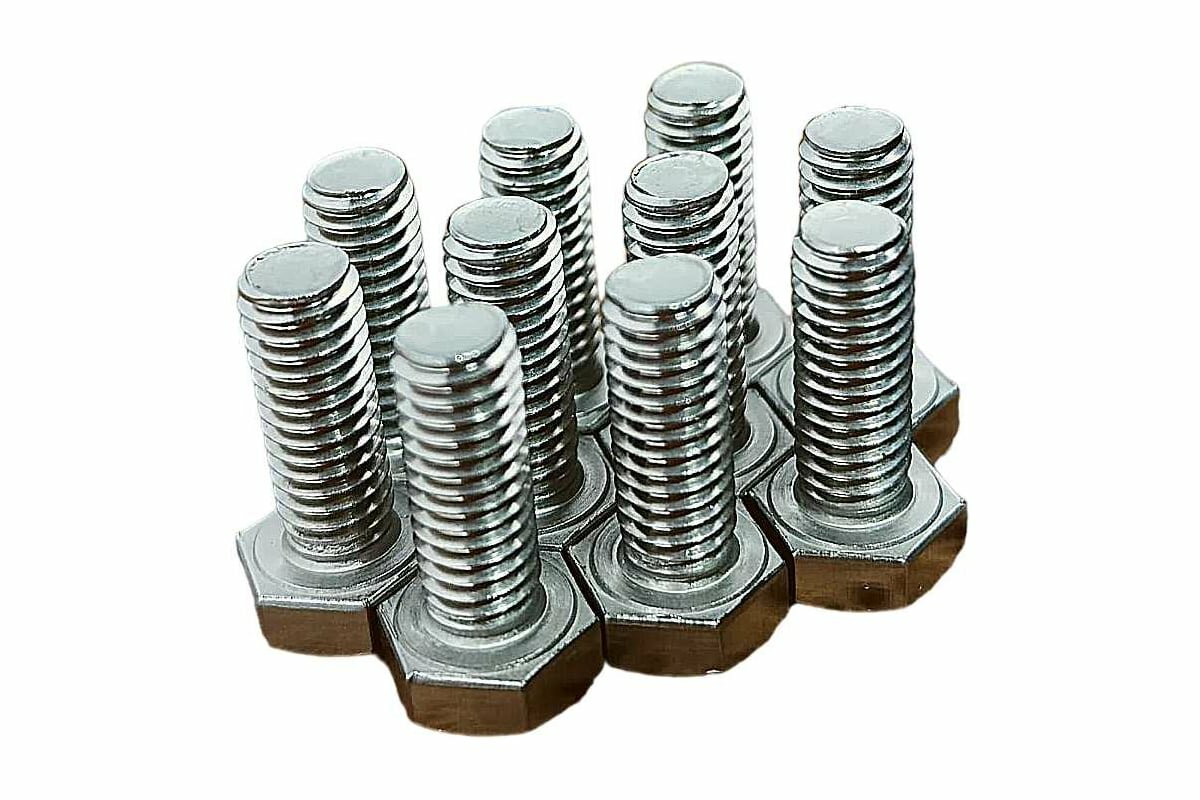 23 болта Болт нержавеющий 6x16 мм DIN933, 50шт 11127