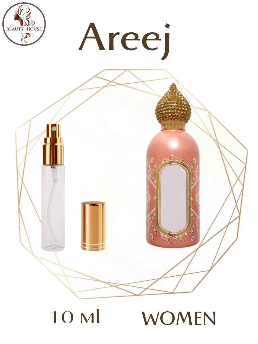 Духи парфюм Attar Areej спрей 10 мл женские, цветочные, древесные, мускусные