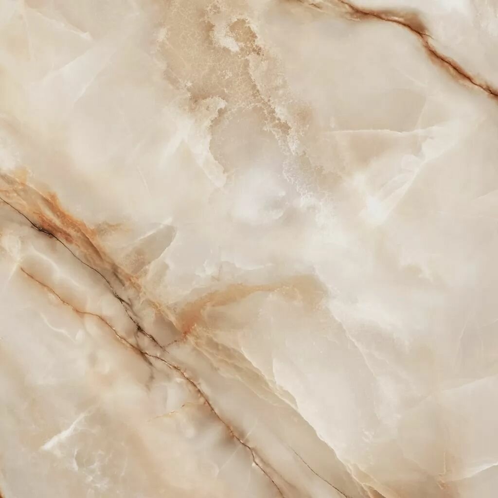 Керамогранит "LCM Onyx Royal" 60x60 см бежевый полированная, для ванной комнаты, для гостиной, для кухни