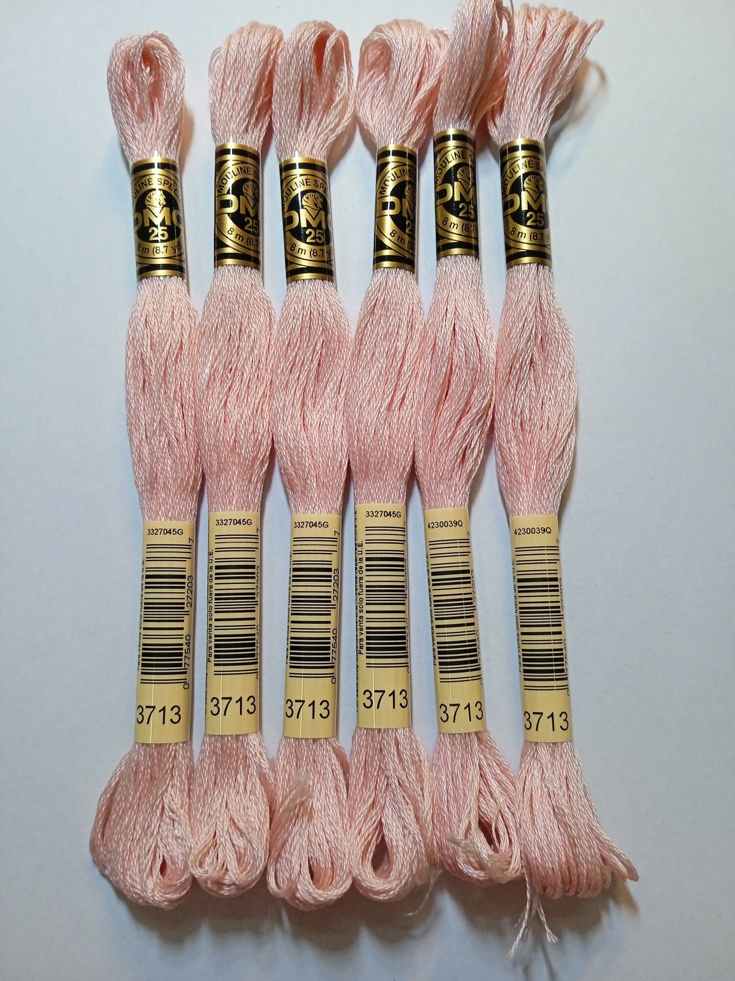 Набор ниток мулине, 8 м, 6 шт DMC-3713_6